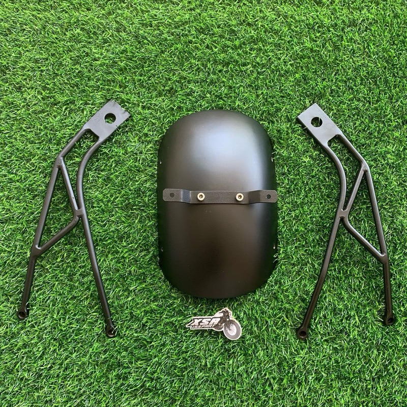 Jual Mudguard Custom Plat Galvanis + Bracket Plat | Shopee Indonesia