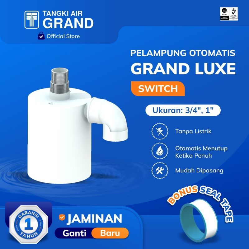 Jual Pelampung Tangki Air Grand Luxe Switch 3/4" + 1" | Shopee Indonesia