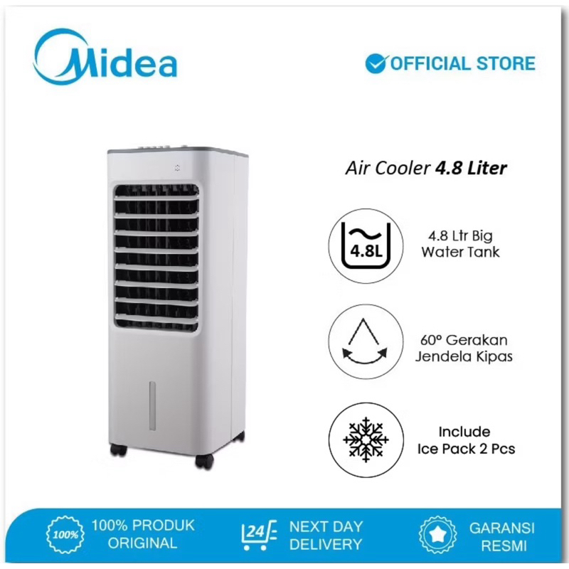 Jual Midea AirCooler AC120-16AR / AC100-A / AC100-18B | Shopee Indonesia