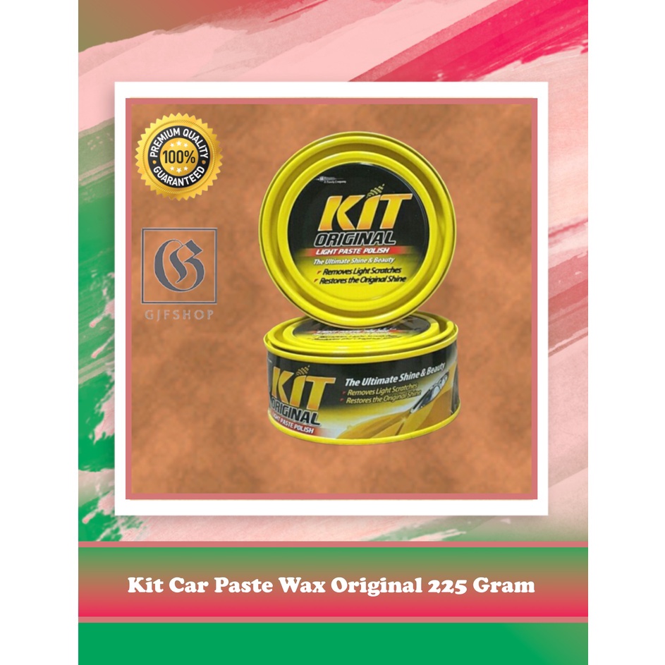 Jual Kit Car Paste Wax Original 225 Gram | Shopee Indonesia