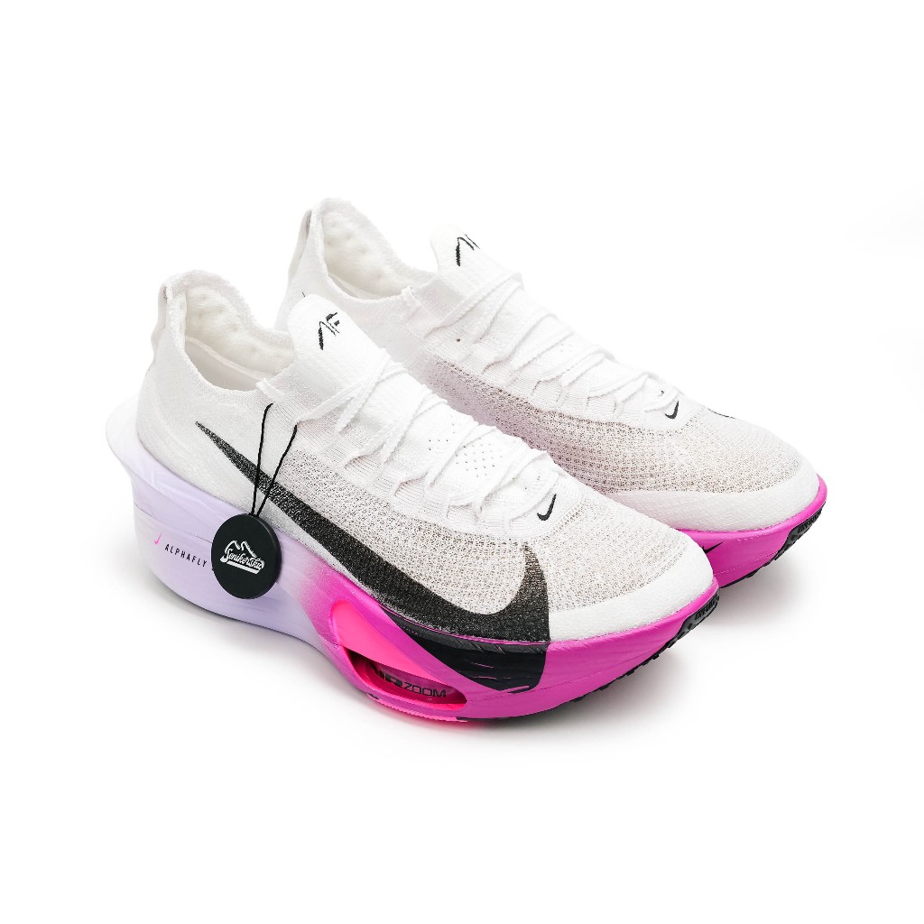 Jual Nike Air Zoom Alphafly Next% 3 FP White Purple Magenta | Shopee ...