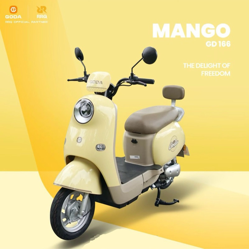Jual GODA MANGO GD166 NEW SEPEDA LISTRIK TERBARU DARI GODA GD-166 ...