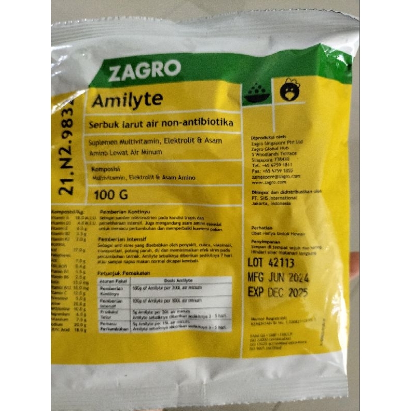 Jual amilyte 100gr | Shopee Indonesia