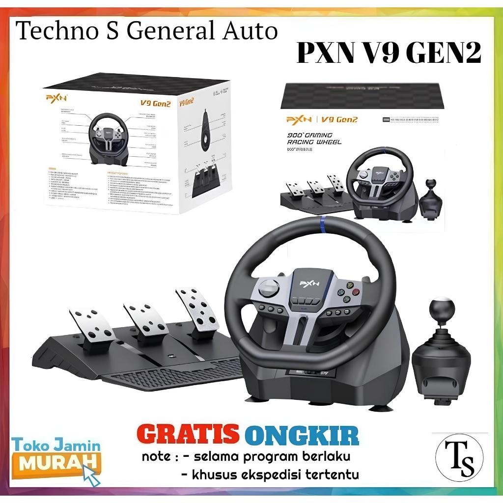 Jual PXN V9 Racing Simulator Steering Wheel Stir Mobil Gaming PC Laptop ...