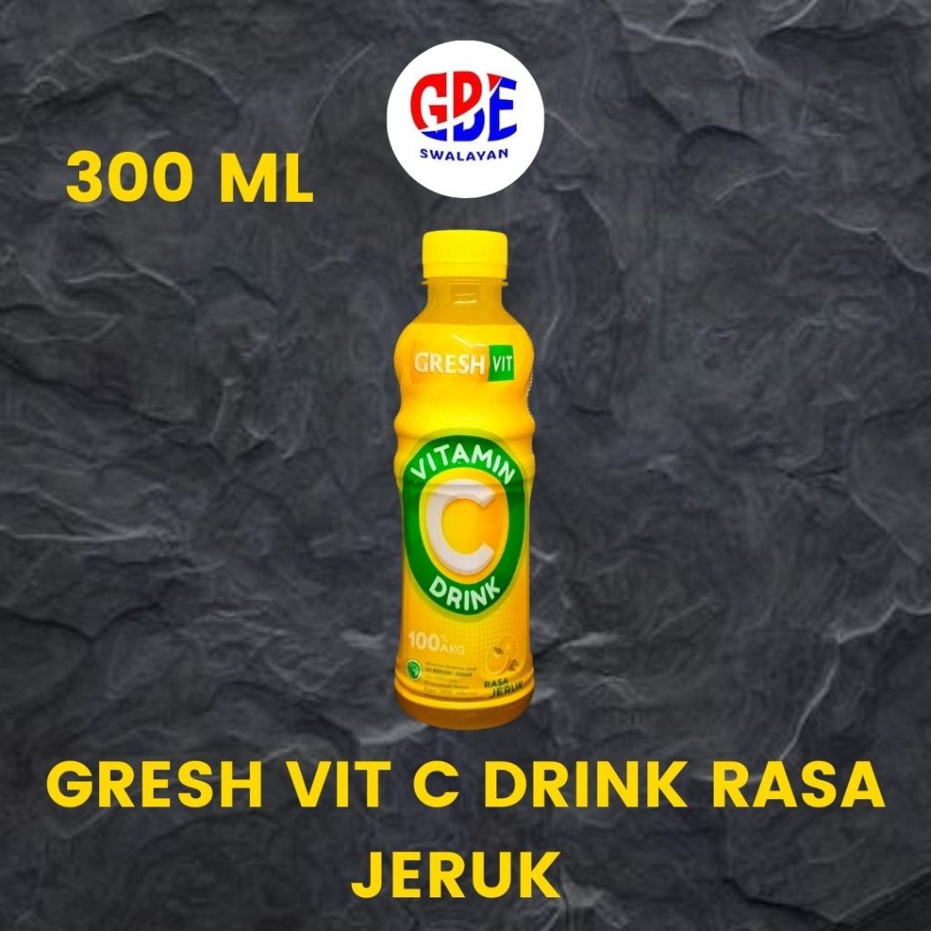 Jual Gresh Vit C Drink Rasa Jeruk 300ml | Shopee Indonesia