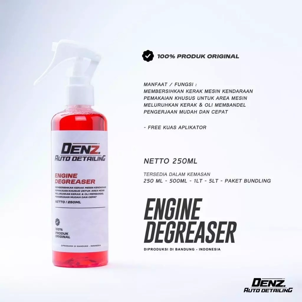 Jual ENGINE DEGREASER ORIGINAL DENZ AUTO DETAILING - pembersih kerak ...