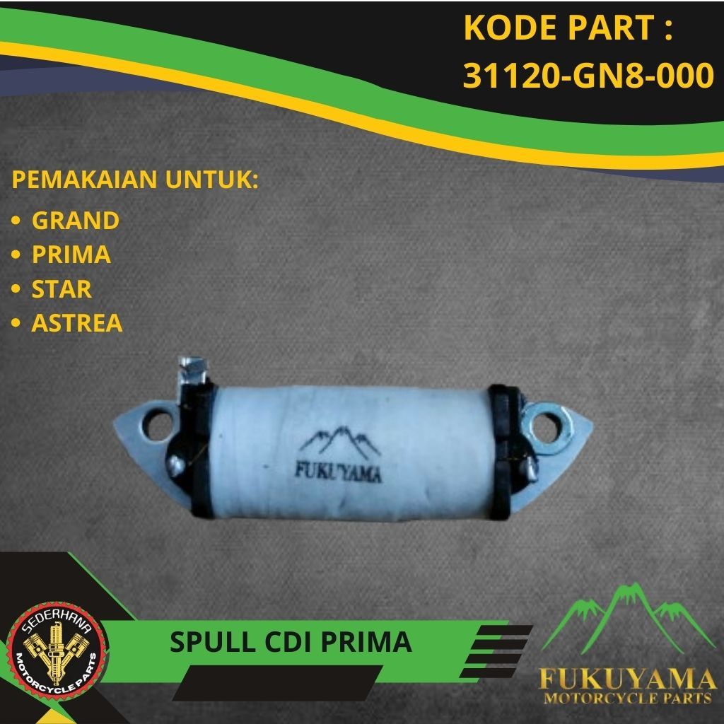 Jual SPUL SPULL CDI PRIMA GRAND STAR ASTREA FUKUYAMA | Shopee Indonesia