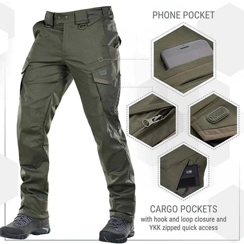 Jual Celana Panjang Kargo Cargo Tactical Pria Model M-tac series Anti Gesek RIPSTOP TORNADO ...