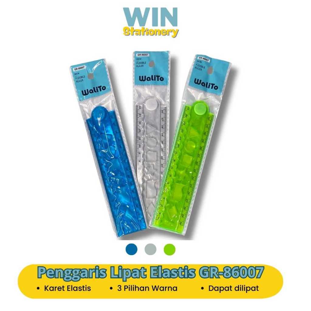 Jual Penggaris Panjang Lipat Elastis Sekolah, Kantor GR-86007 | Shopee ...