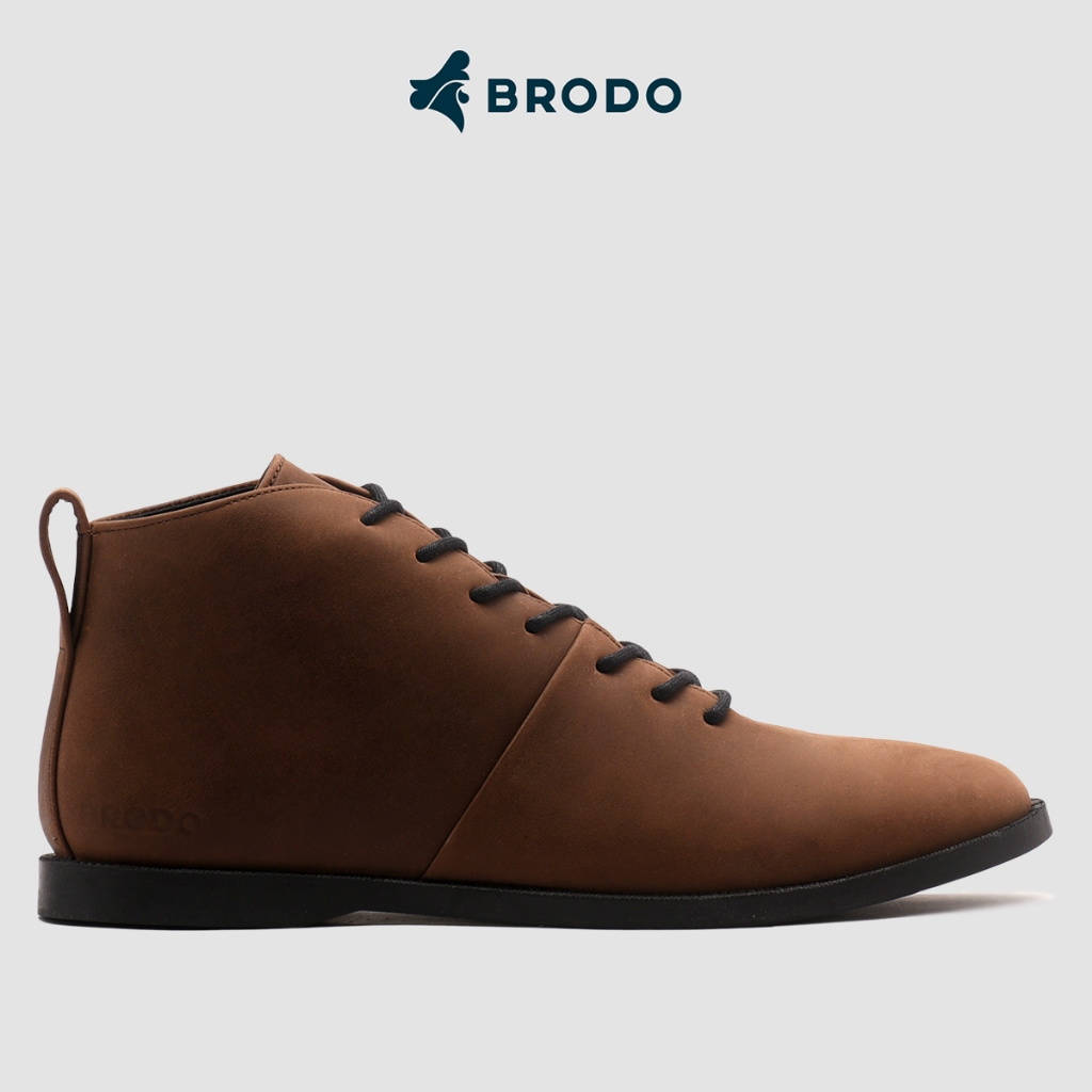 Jual BRODO - Sepatu Signore Dark Choco BS | Shopee Indonesia