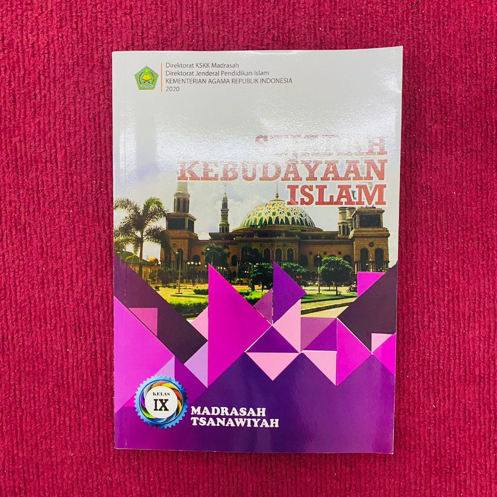 Jual Buku Pelajaran Sejarah Kebudayaan Islam Kelas 9 MTS KEMENAG - Buku Paket SKI Kelas 9 MTS ...
