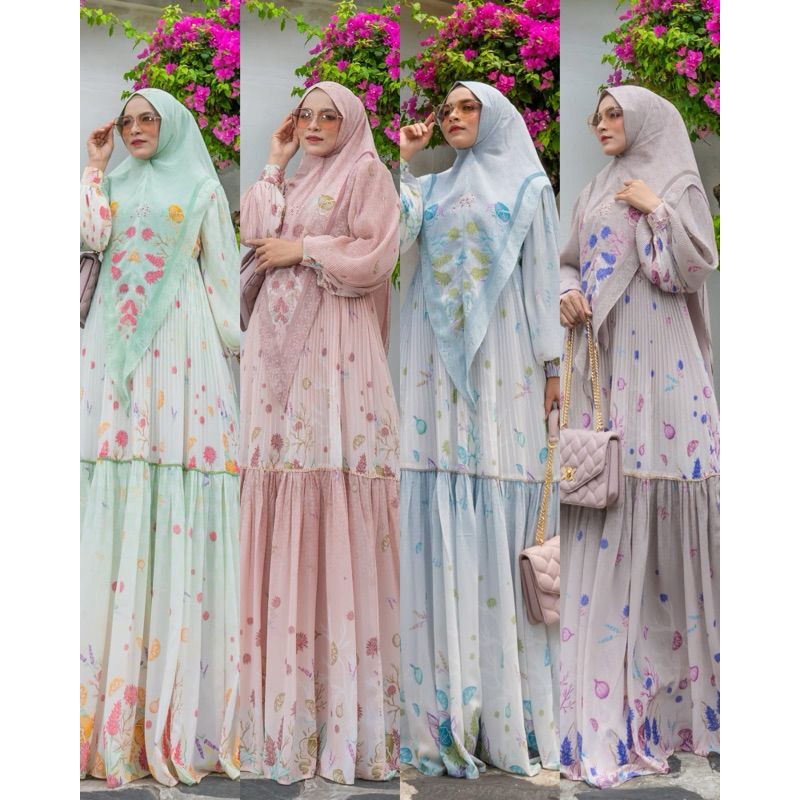 Jual LALURA Series RHYN ORI BY Eldeena Syar'i | Shopee Indonesia