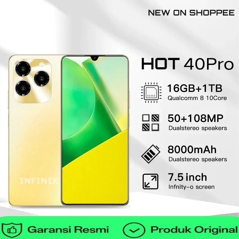 Jual INFINIX HOT 40 PRO 8/256 GB | Shopee Indonesia