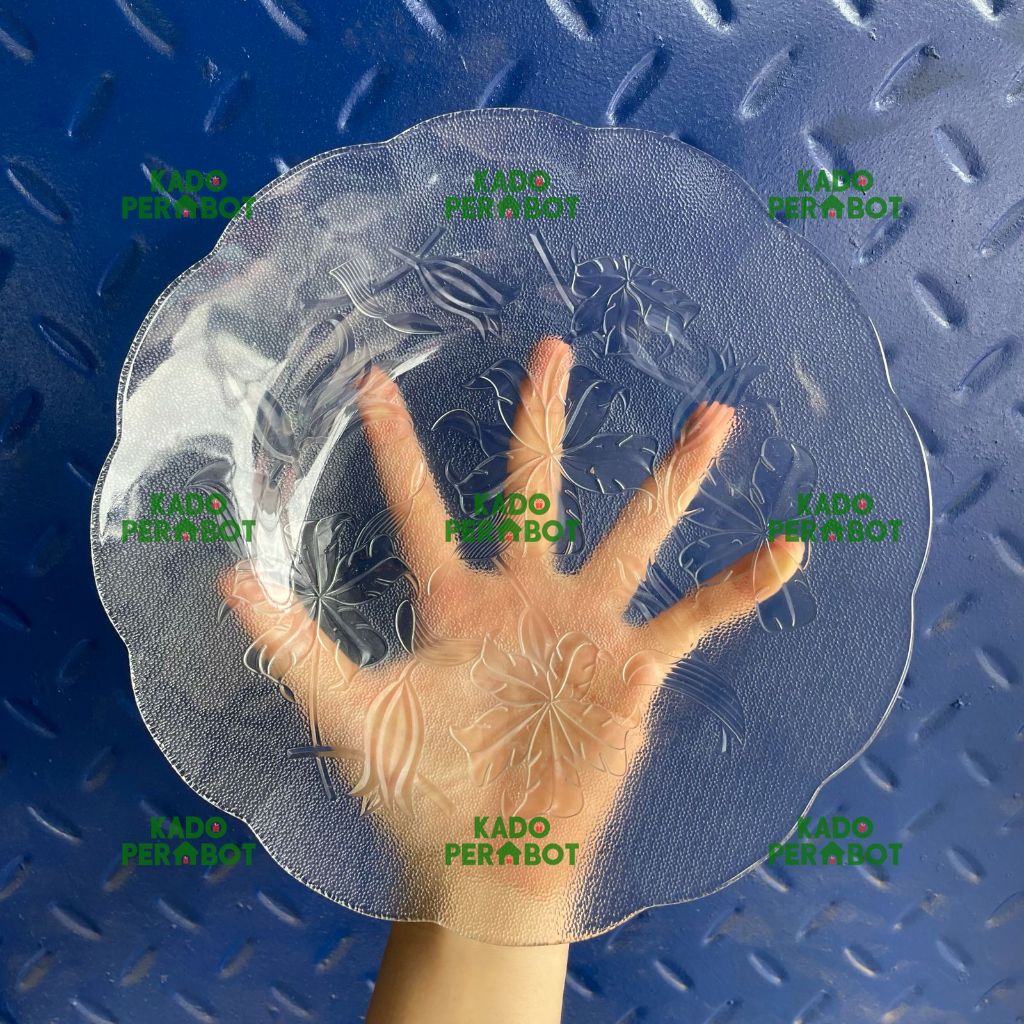 Jual Piring Kaca Murah Satuan -Piring Makan Beling - Piring Kaca ...