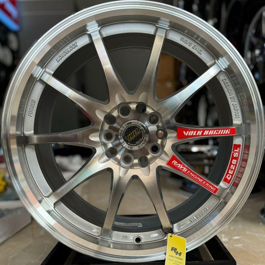 Jual velg mobil r18 lebar 8,5 CE28 SL pcd 5x108 - 5x114,3 velg ring 18 ...