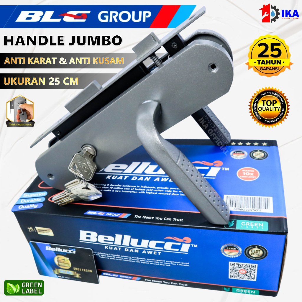 Jual HANDLE PINTU BELLUCCI LAVENDER TITANIUM 25 CM GREEN LABEL ...