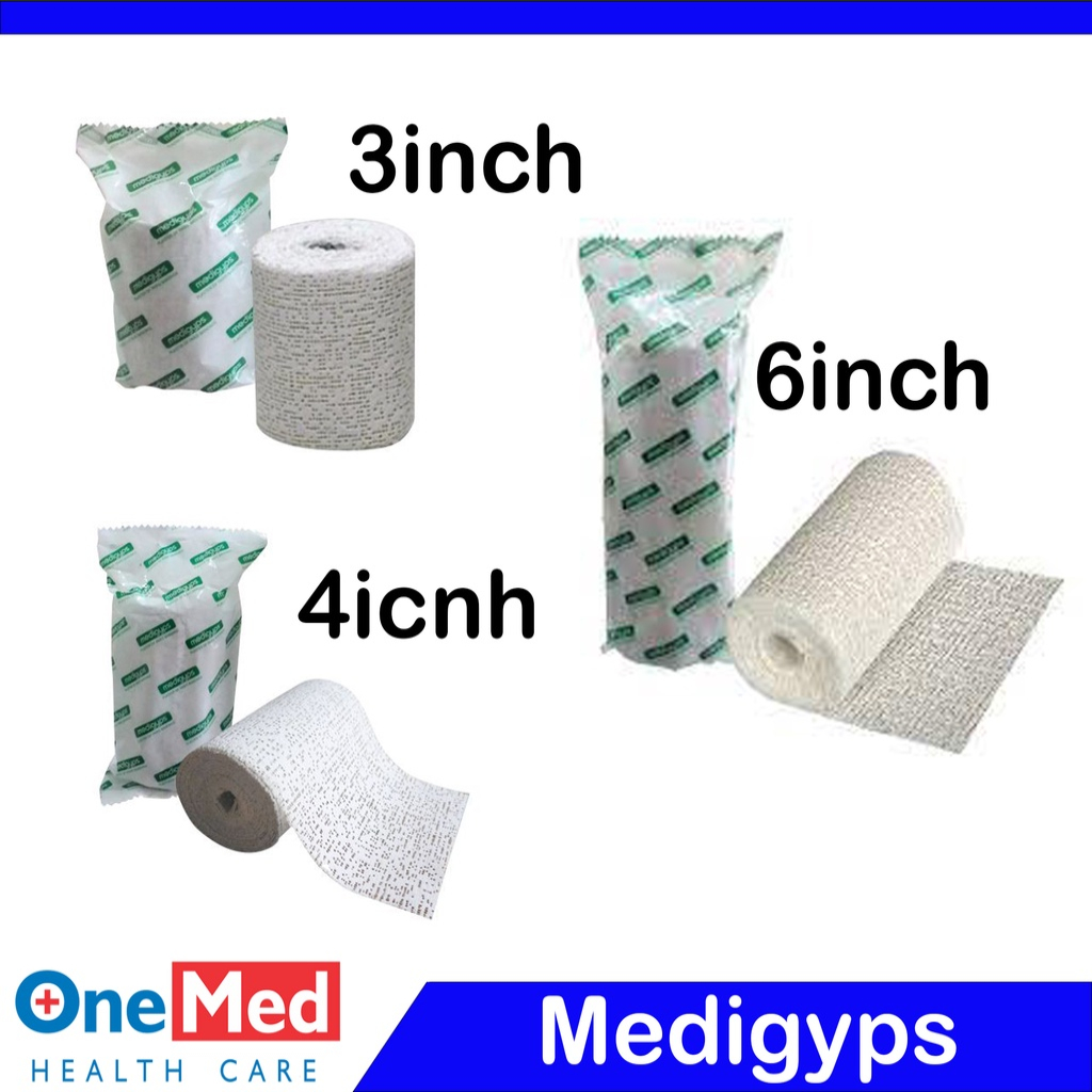 Jual Medigyps Onemed/Medigyps Orthopedi Gips Patah Tulang | Shopee ...