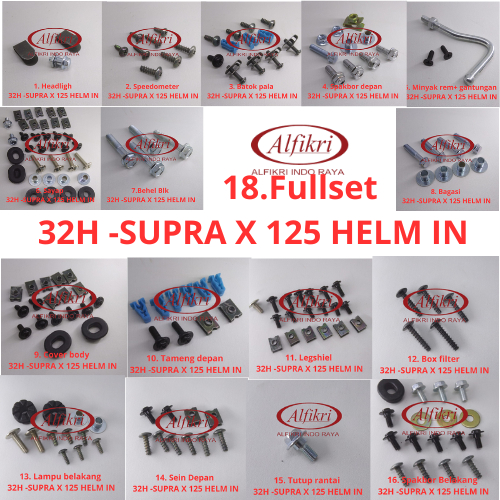 Jual Baut Supra X 125 Helm In Fullset / Baud Honda Supra X 125 Helm In ... Jual Baut Supra X 125 Helm In Fullset / Baud Honda Supra X 125 Helm In ...
