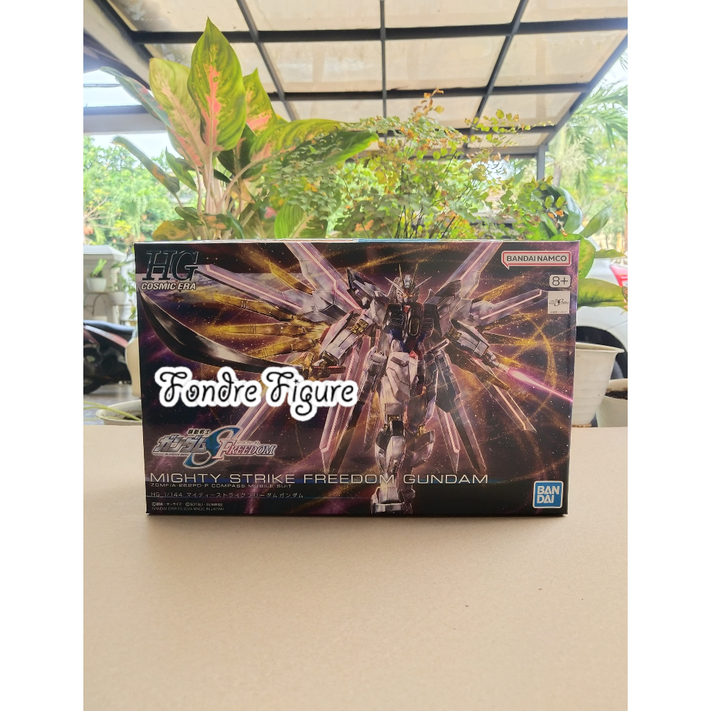 Jual ORIGINAL HGCE HG 1/144 MIGHTY STRIKE FREEDOM GUNDAM BANDAI MOKIT MODEL KIT | Shopee Indonesia