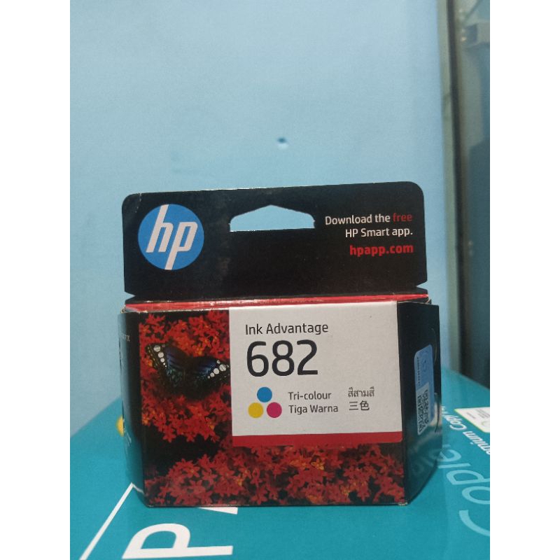 Jual TINTA CARTRIDGE HP original 682 COLOR HP DESKJET 1200,2300,2700 ...