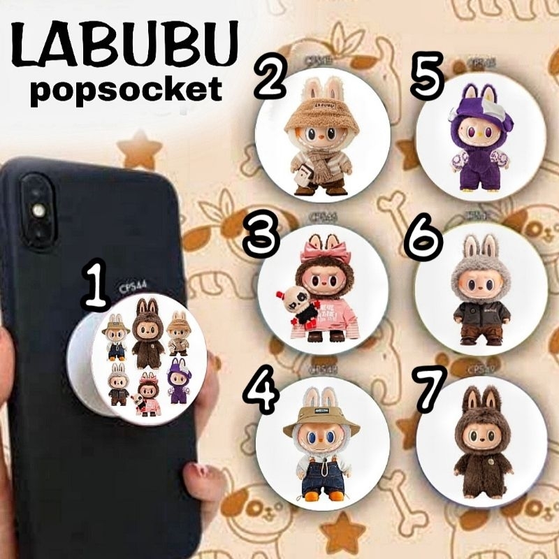 Jual AKSESORIS LABUBU MURAH POPSOCKET RESIN LABUBU PHONE HOLDER / POP ...