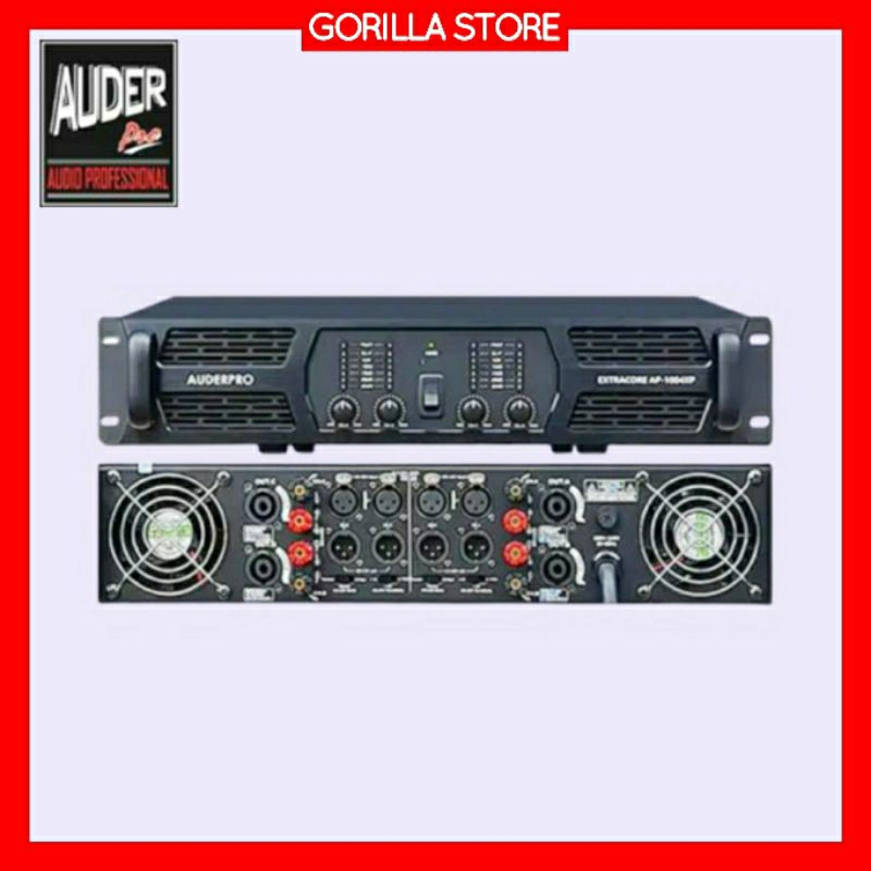 Jual AUDERPRO POWER AMPLIFIER PROFESSIONAL EXTRACORE AP-1004XP | Shopee ...