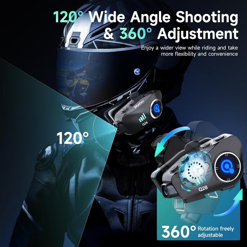 Jual Q28 Kamera helm perekam berkendara sepeda motor headset Bluetooth ...