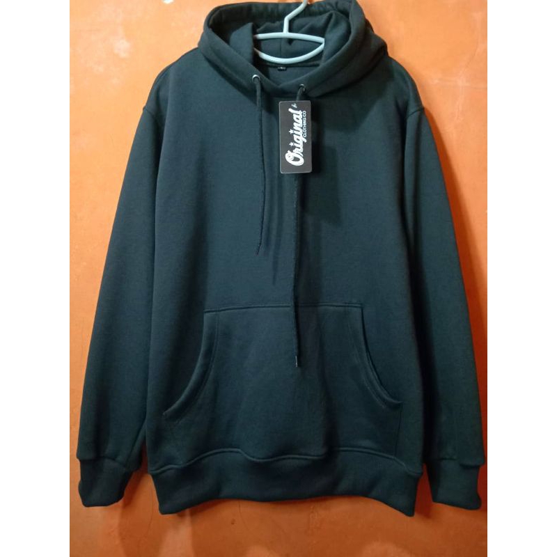 Jual JAKET sweater Hoodie jaket sweater hitam polos jaket pria jaket ...
