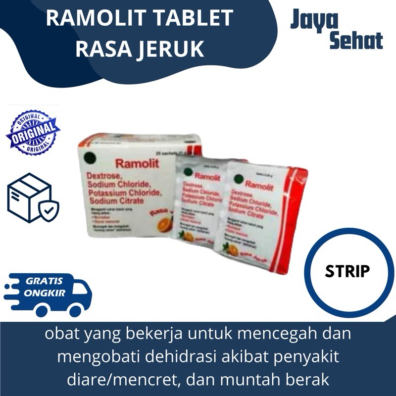 Jual Ramolit Tablet Rasa Jeruk (Per Box) | Shopee Indonesia