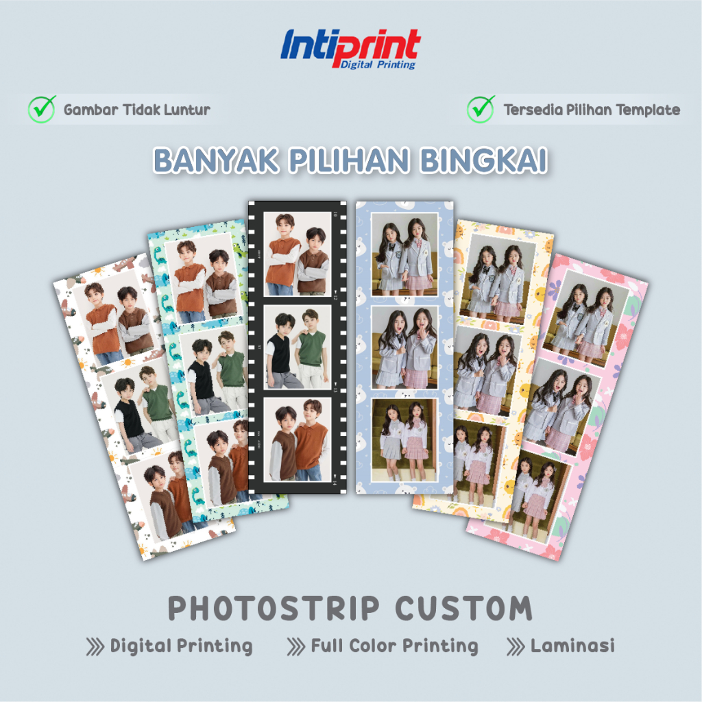 Jual Cetak Photostrip Custom [SEHARI JADI] Print Foto Strip Anti Luntur ...
