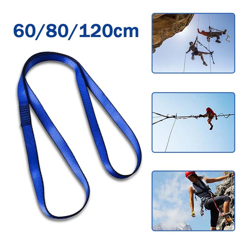 Jual 60/80/120cm Webbing Panjat Tebing Sling Climbing Tali Pengaman ...
