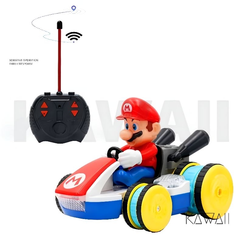 Jual KAWAII - Mario Luigi Toad Mario Kart Remote Control Mobil Mainan ...