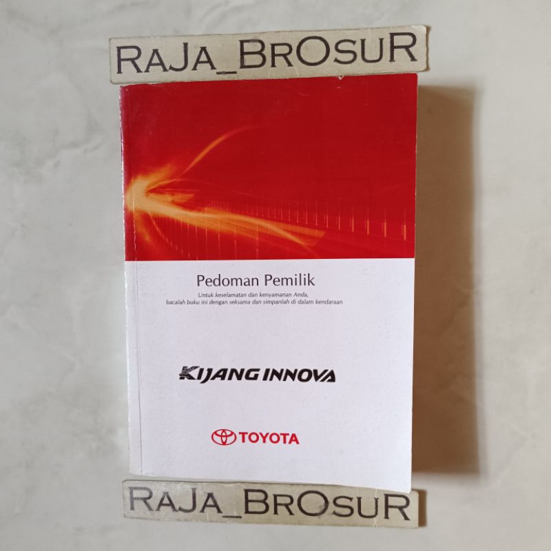 Jual Buku Pedoman Pemilik/Manual Book/Owners Manual Grand new Toyota ...