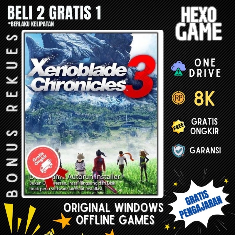 Jual Xenoblade Chronicles 3 - PC Game Adv - Google Drive - LINK ...