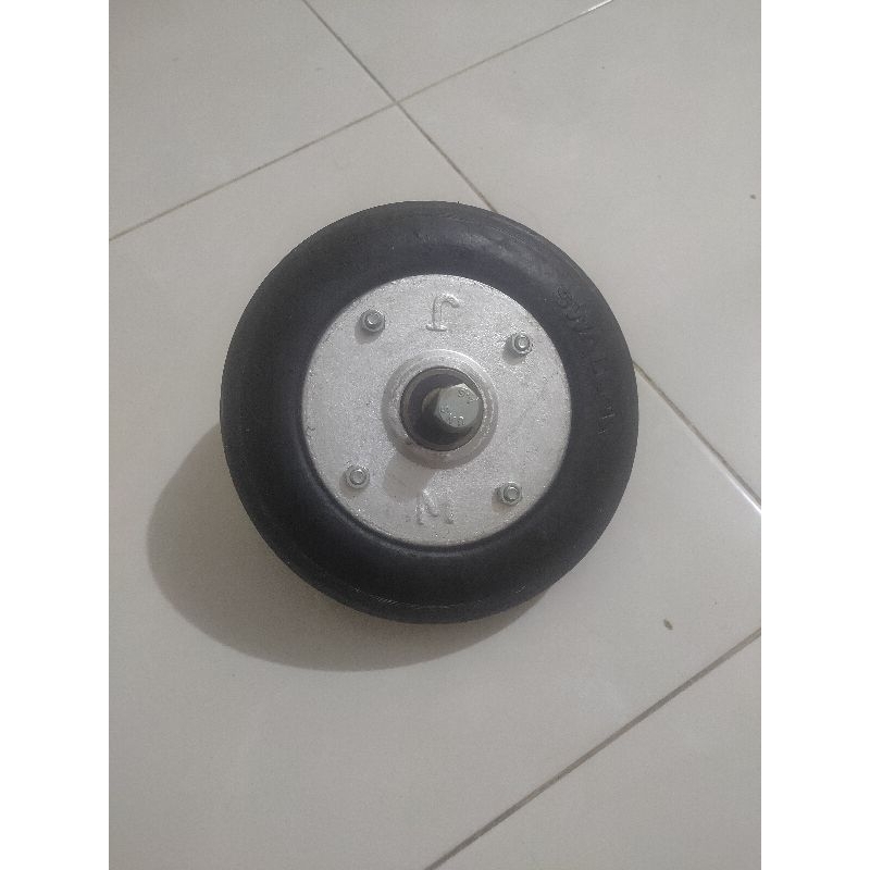 Jual roda lory ban mati karet gerobak swallow 7 inc | Shopee Indonesia