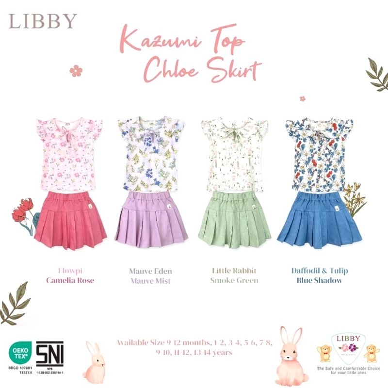 Jual KIREI TEE+Megumi skirt SANRIO Cinamonroll hello kitty kuromi /KAZUMI TOP+CHLOE SKIRT Libby ...