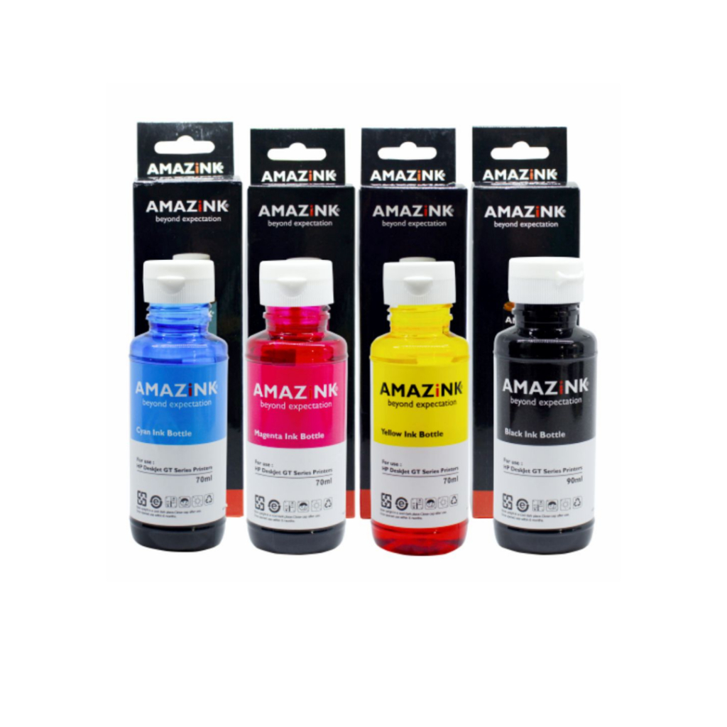 Jual Tinta HP GT Series Amazink for Printer HP DeskJet GT5810 HP Ink ...