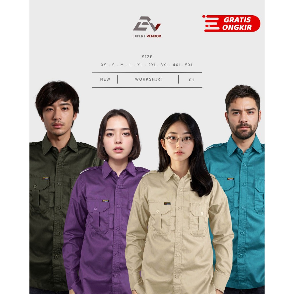 Jual BAJU POLOS BASIC / Kemeja Lapangan/ Gunung/ Outdoor / PDL/ PDH ...