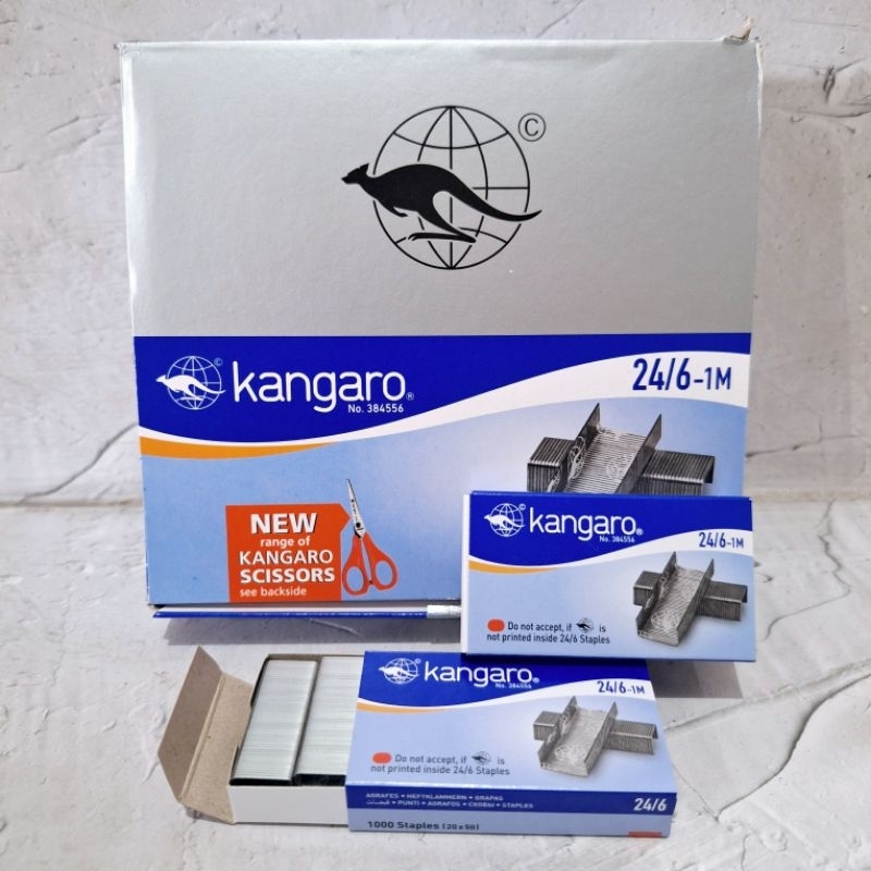 Jual (1 KARTON) Staples Kangaroo no.3 KARTONAN | Shopee Indonesia