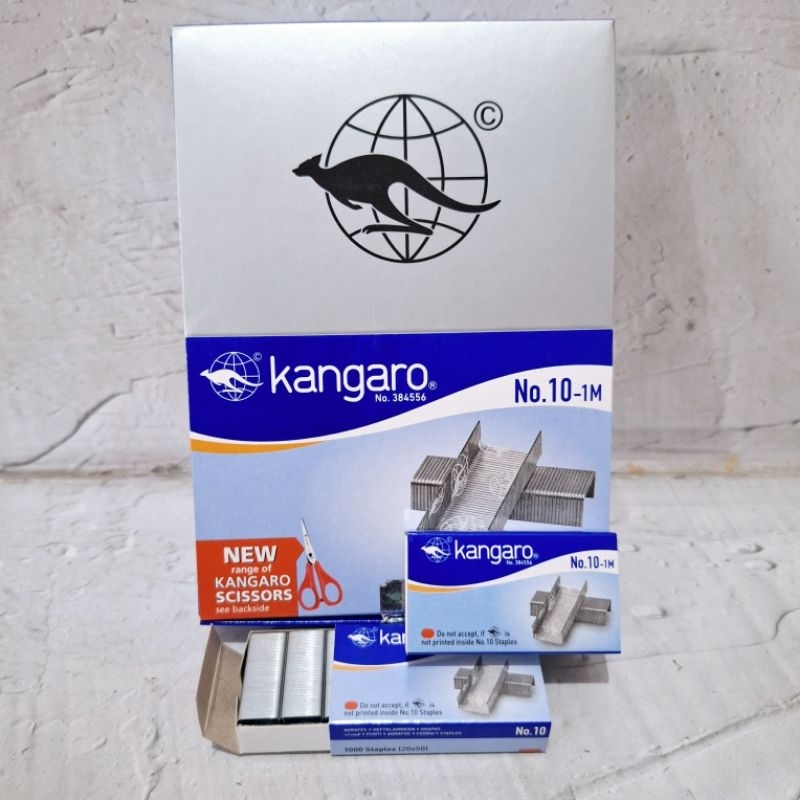Jual (1 KARTON) Staples Kangaro No.10 KARTONAN | Shopee Indonesia