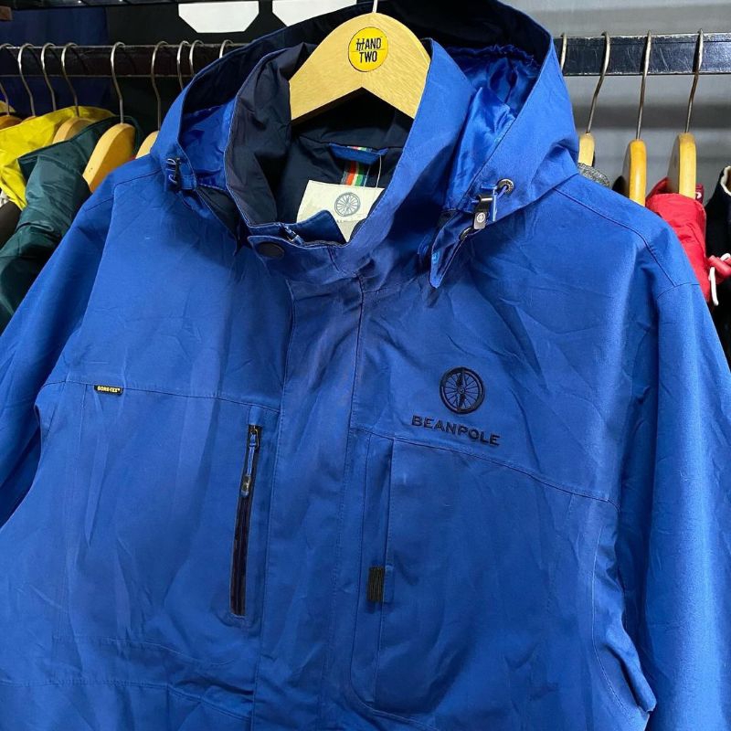 Jual Jacket Outdoor Biru BEANPOLE GORPCORE GORE-TEX Original | Shopee ...