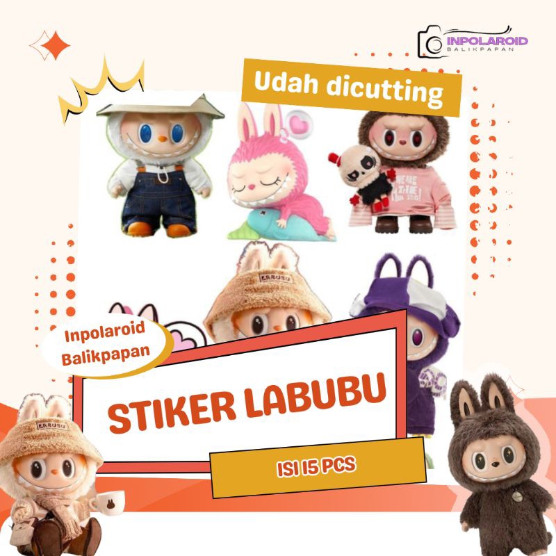 Jual Stiker Labubu Sanrio/Labubu Viral isi 15 pcs | Shopee Indonesia