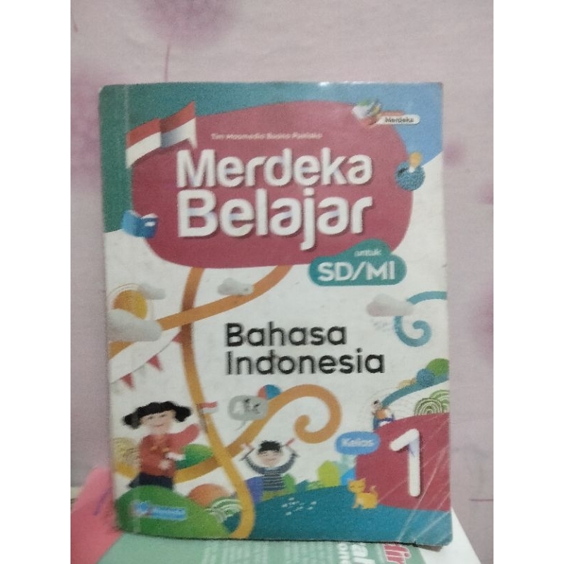 Jual buku bahasa Indonesia/merdeka belajar bahasa Indonesia kelas 1/I sd mi masmedia kurikulum ...