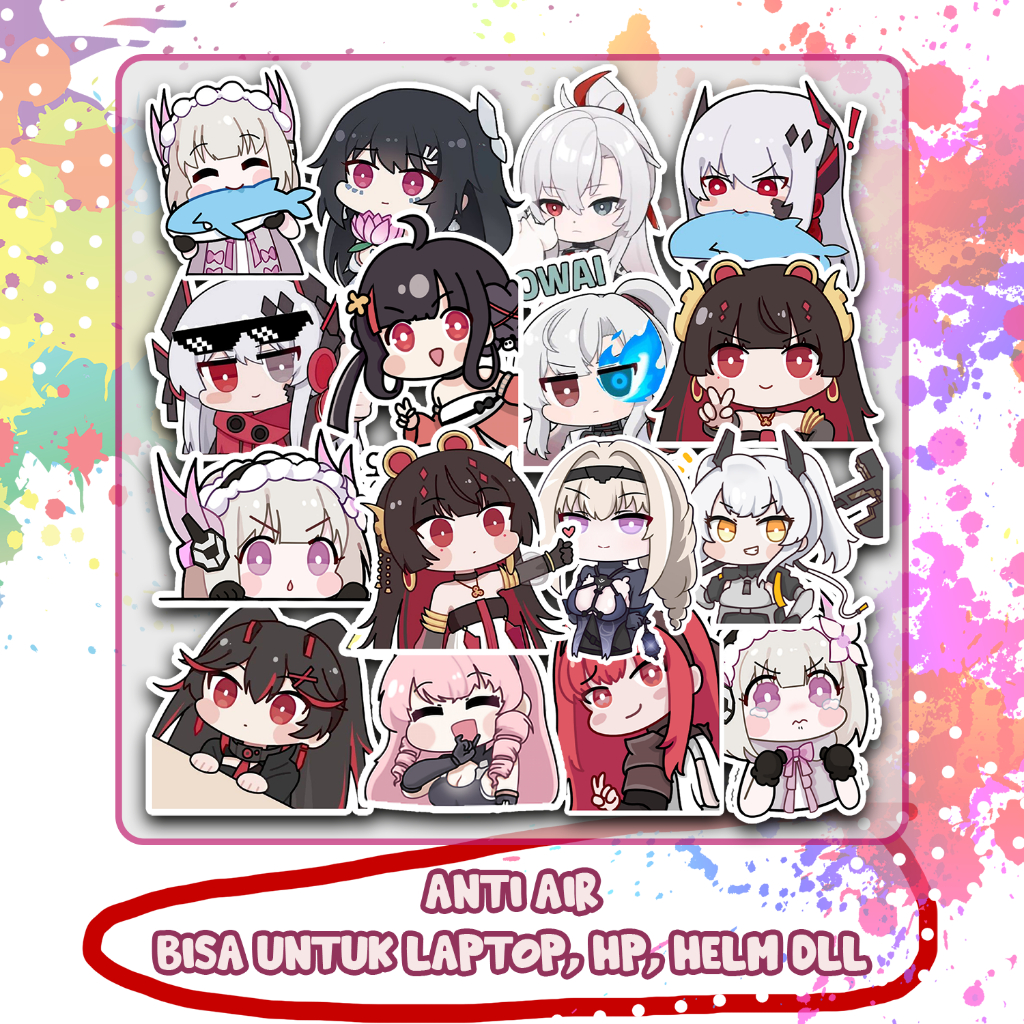 Jual Stiker Punishing Gray Raven PGR, Sticker Lucu Murah | Shopee Indonesia
