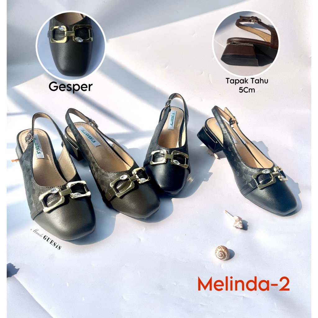 Jual Maude GUESIS - Melinda 2 - Heels Tapak Tahu 3 Cm | Shopee Indonesia