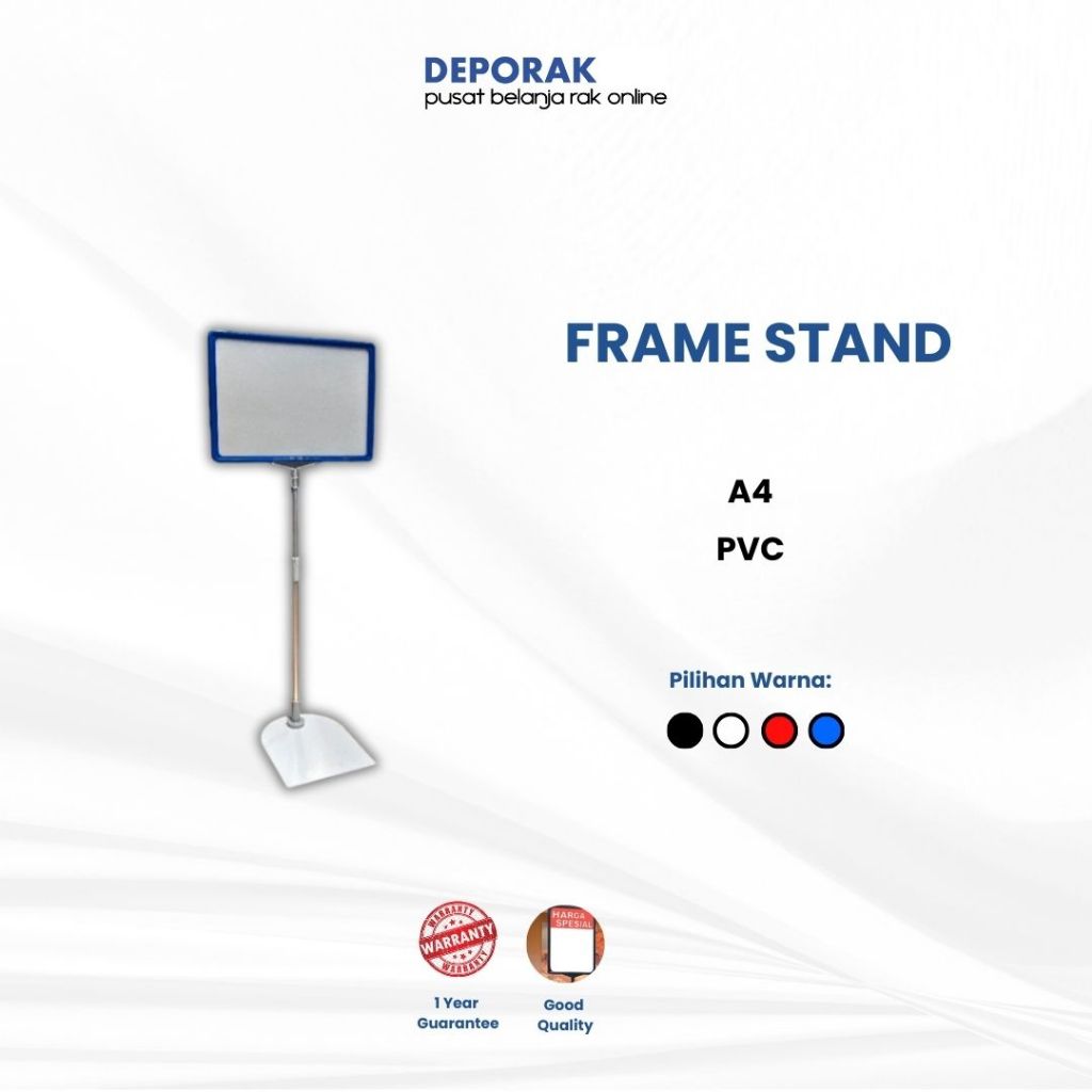 Jual Standing Sign Frame Pop Up Frame Promo Ukuran A4 Papan Promo Display Harga Label Promo A4 ...