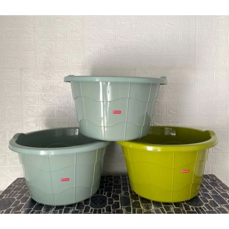 Jual Baskom Plastik Jumbo Osaka Jolang 45 Liter untuk Penampungan Air ...