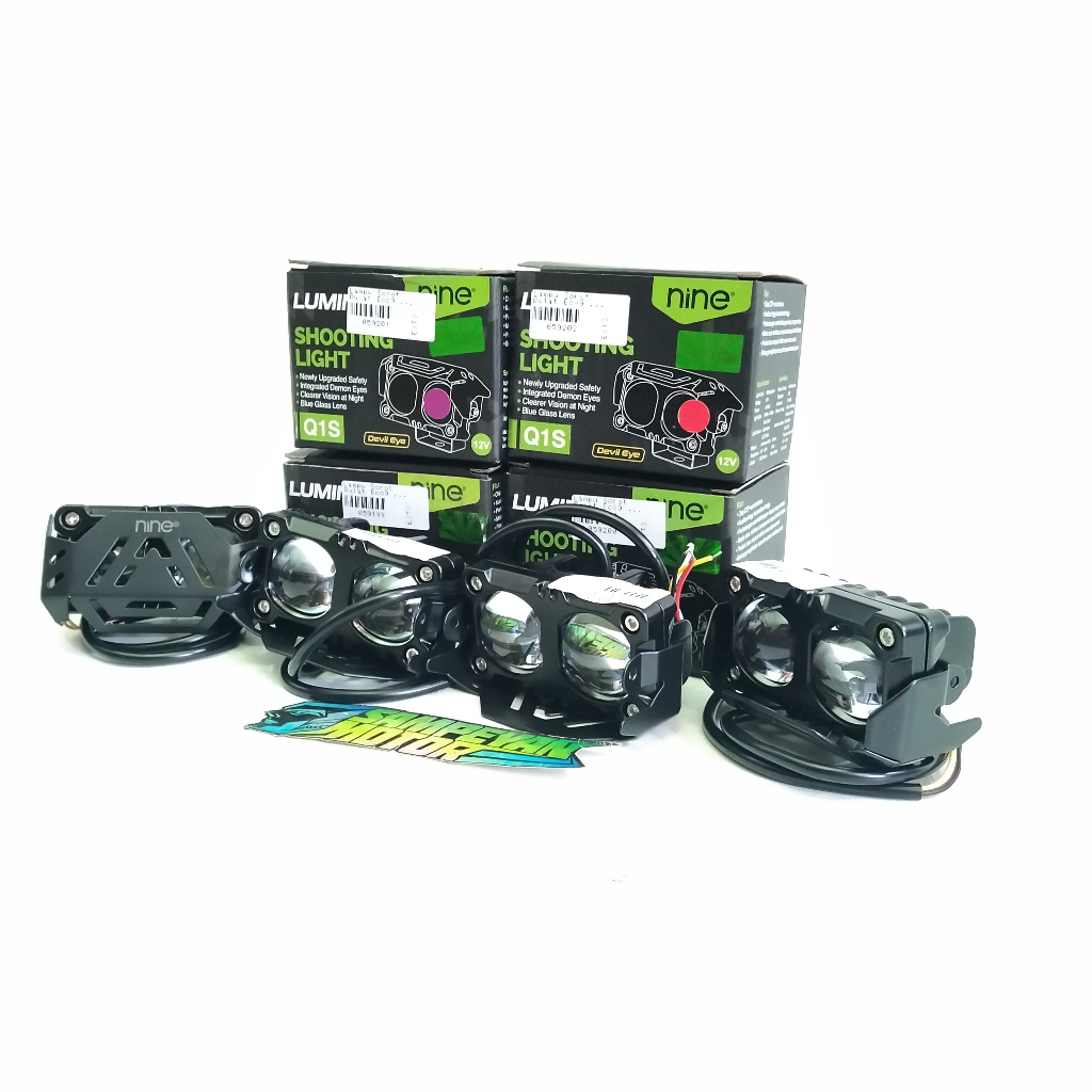 Jual Lampu Tembak Lampu Sorot 2 Mata 19W Shooting Light Sorot Devil Eye ...