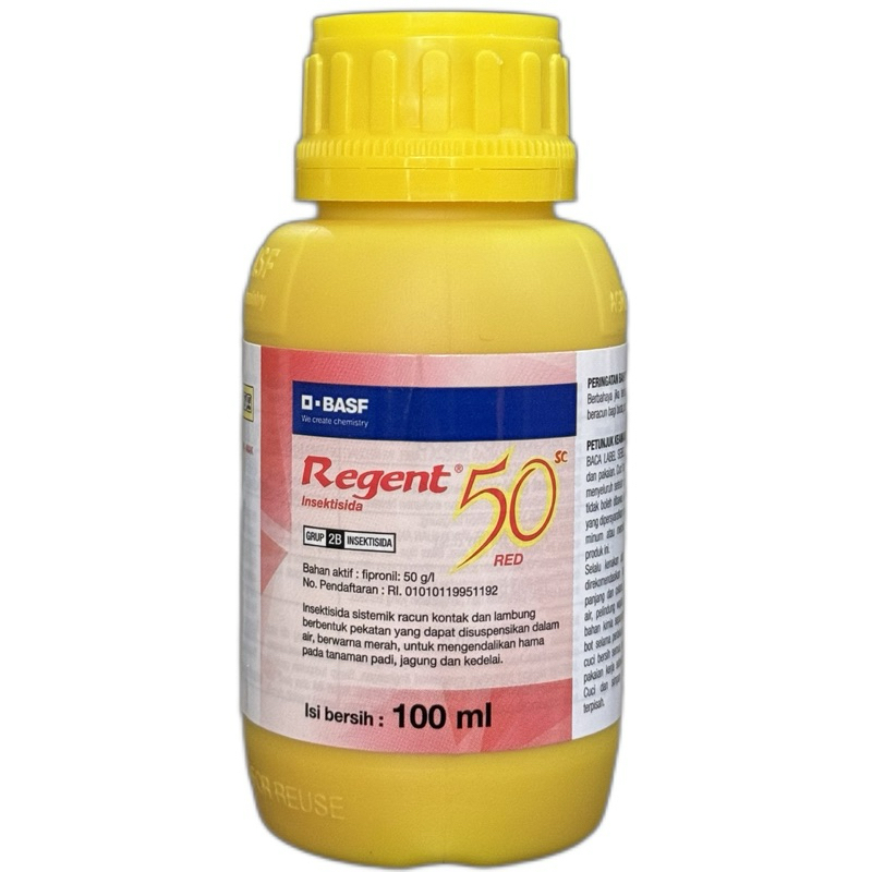 Jual INSEKTISIDA REGENT 50 SC RED 100 ML/RACUN REGEN MERAH HAMA PADI ...