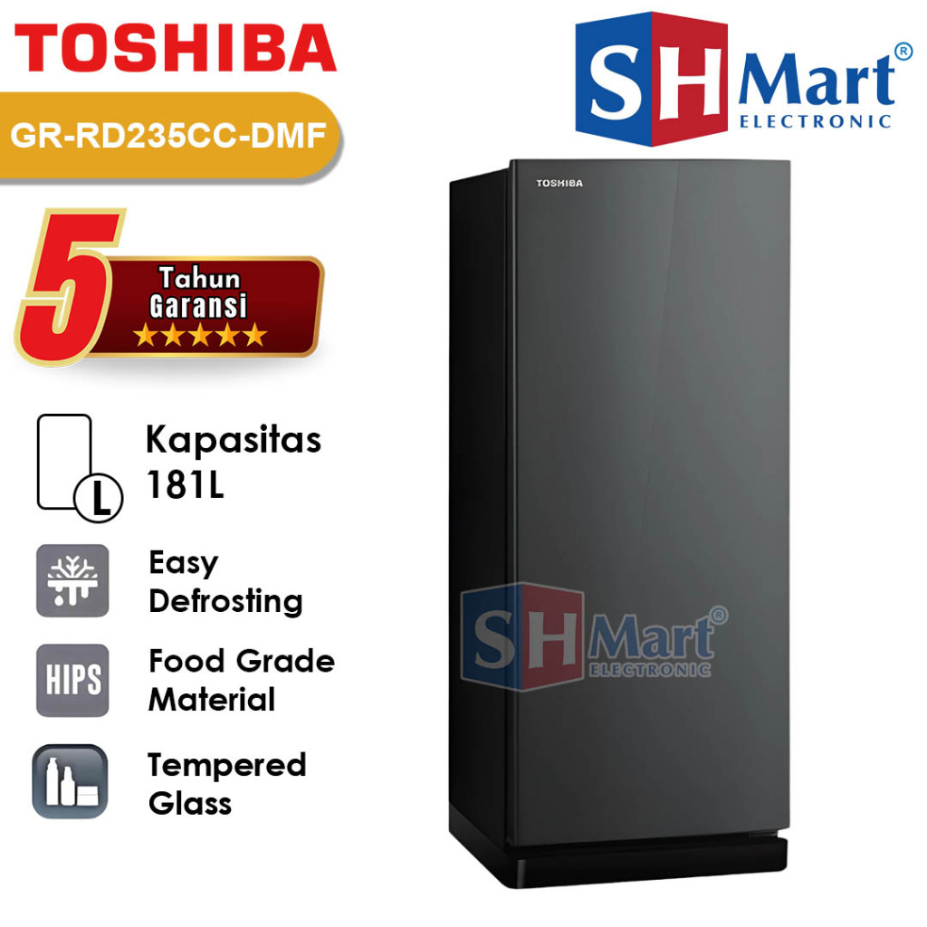 Jual TOSHIBA KULKAS 1 PINTU GR-RD235CC-DMF GARANSI 5 THN ( KHUSUS MEDAN ) | Shopee Indonesia